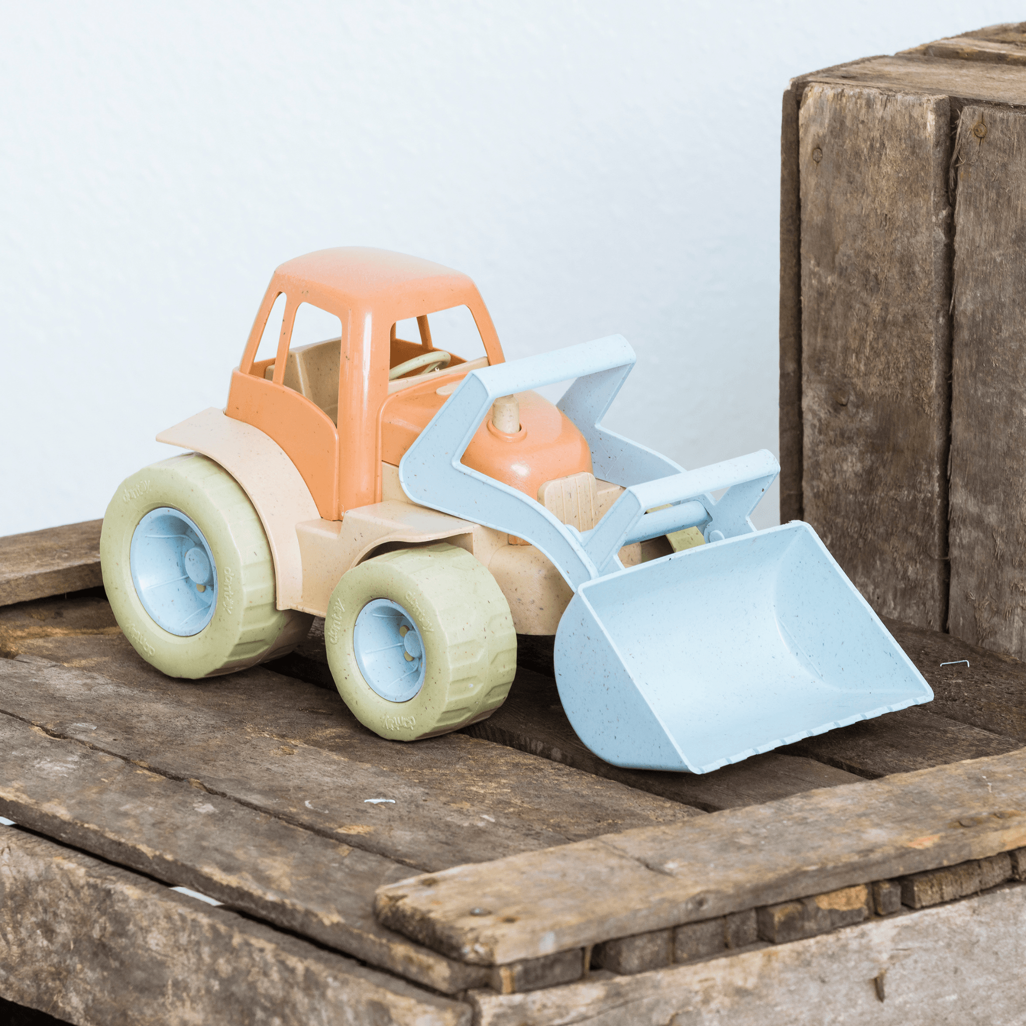 Dantoy Bioplastic Tractor Digger | The Crib | Dubai, UAE – TheCrib.ae